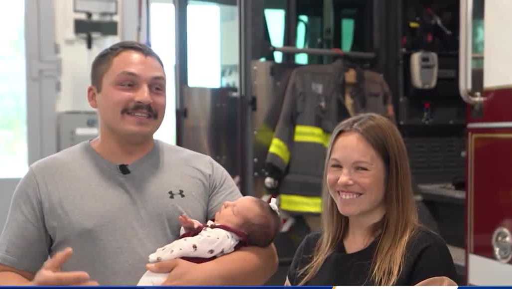 Special delivery! Des Moines family meets first responders who helped ...