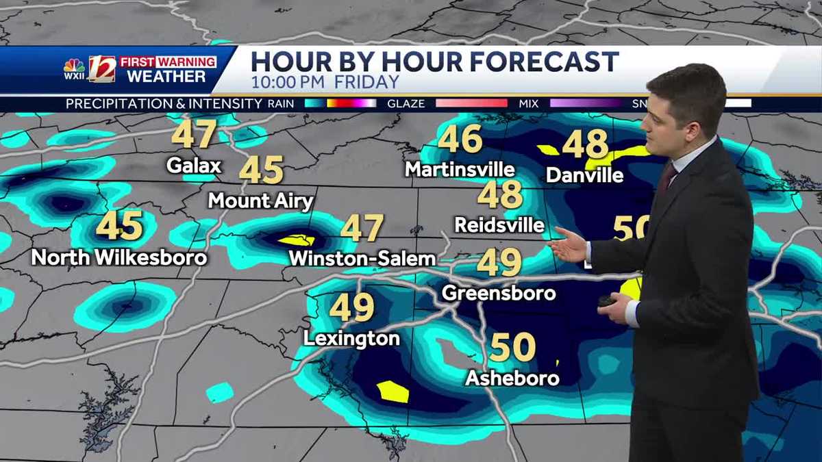 WATCH: Clouds on Thursday, soggy stretch of weather ahead