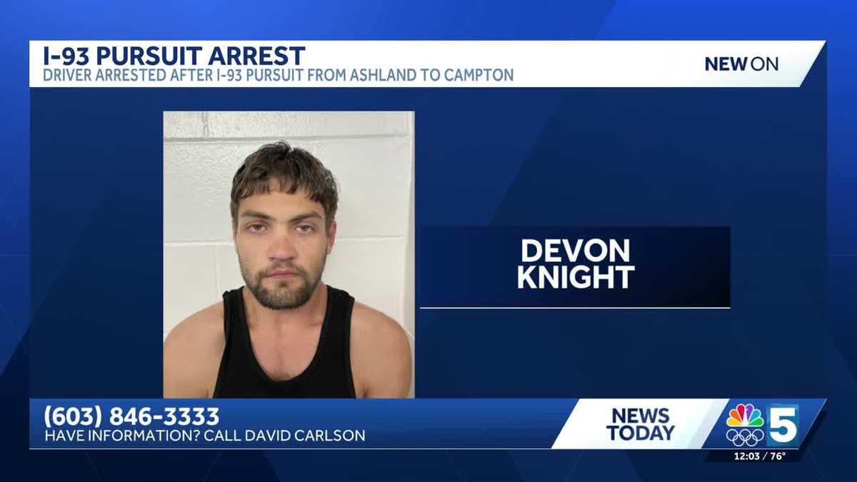 New Hampshire man arrested for reckless conduct after driving off ...