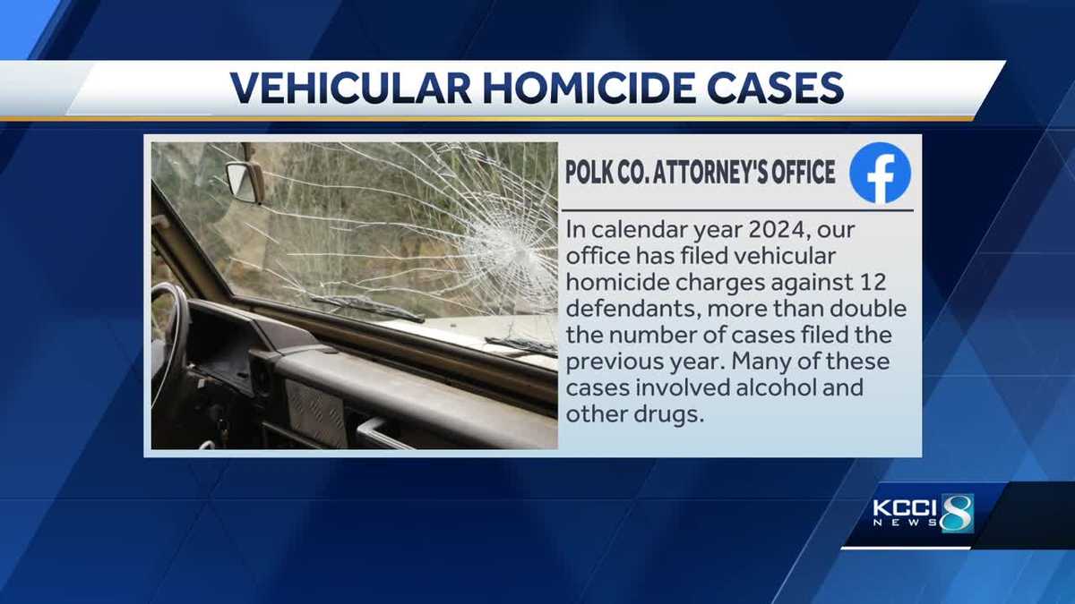 Polk County sees vehicular homicide cases increase in 2024