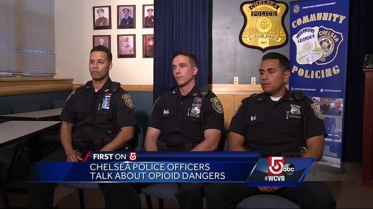 Chelsea police officers talk about opioid dangers