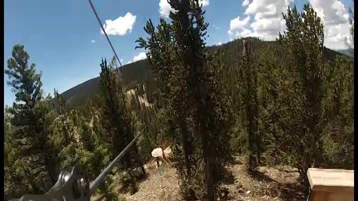Take a virtual 1,000-foot ride on Angel Fire's zipline