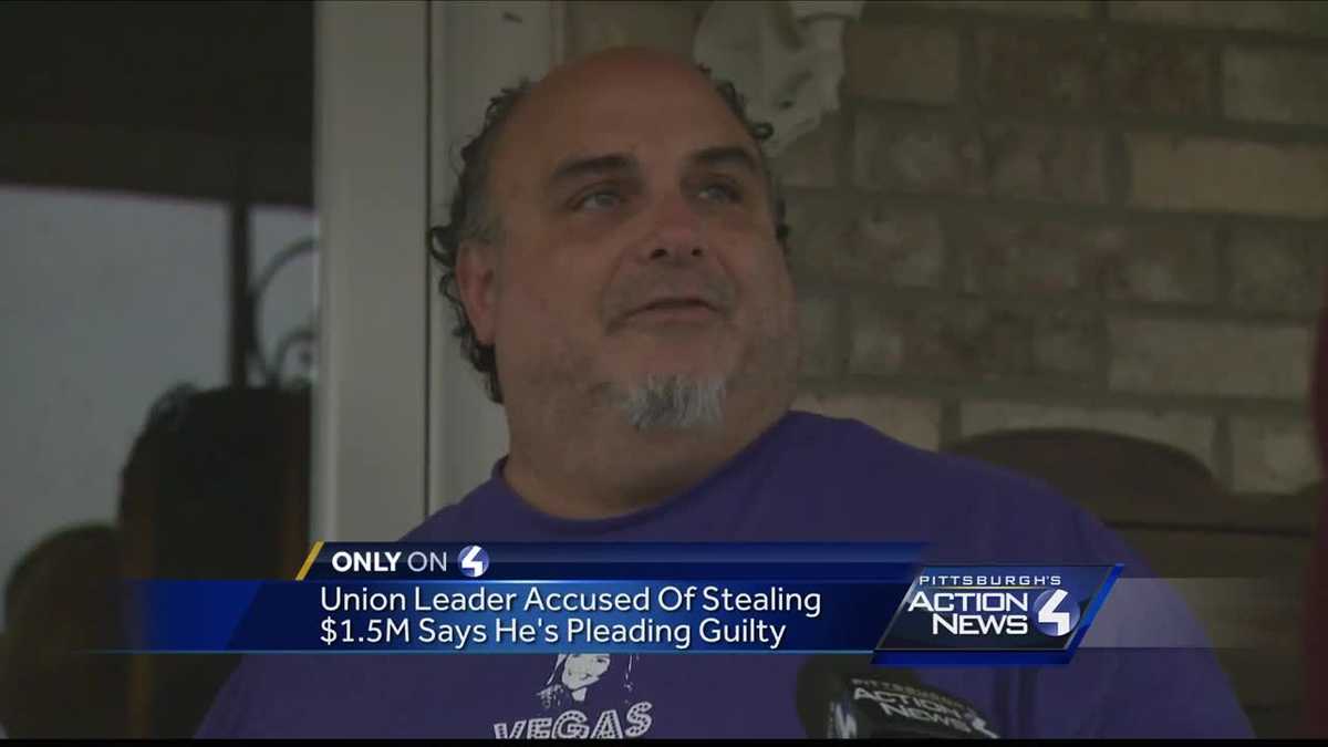 Union leader accused of embezzling $1.5M says he's pleading guilty