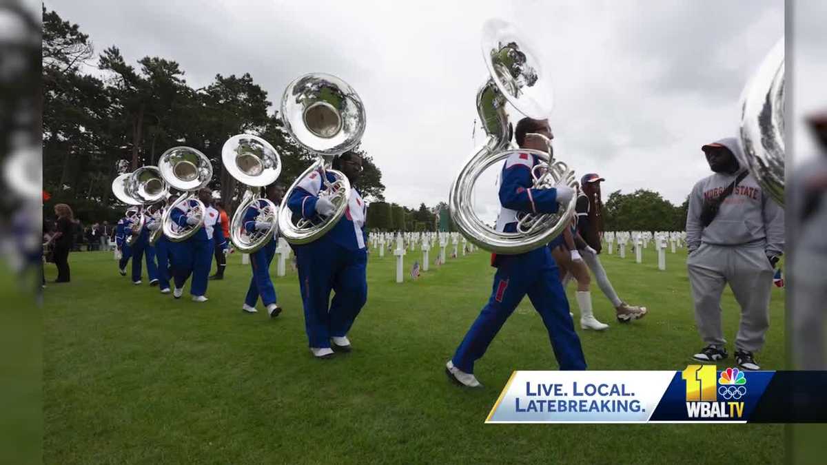 Morgan State's marching band returns from overseas performances