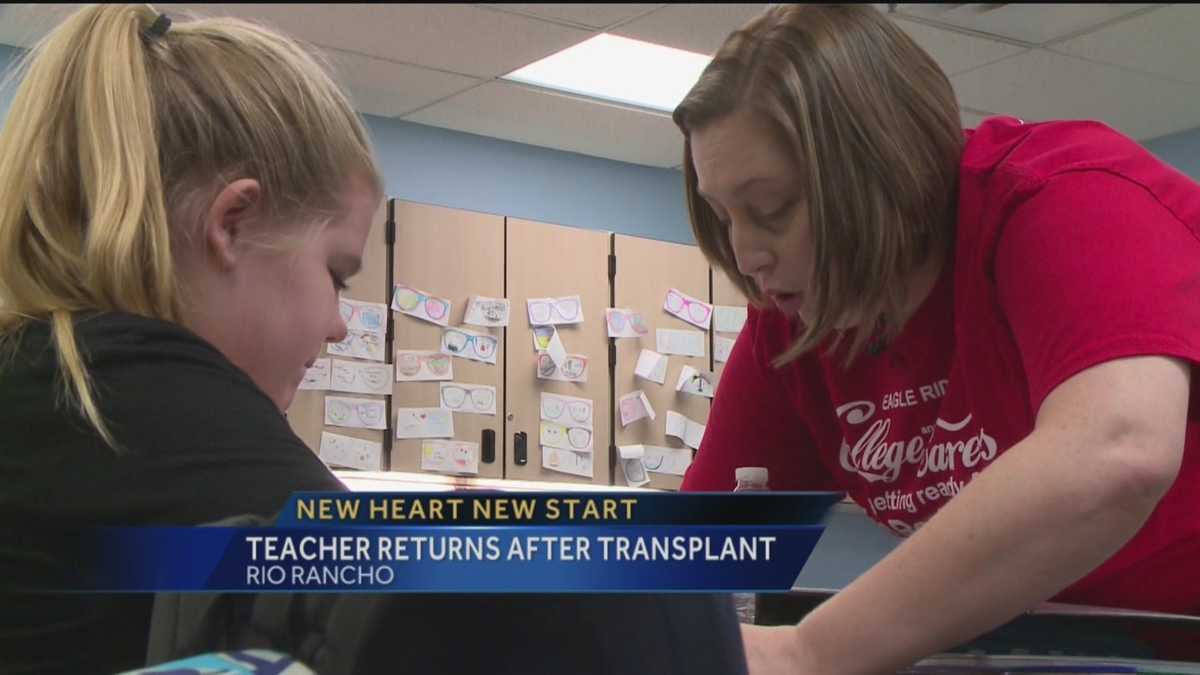 Teacher Returns After Transplant