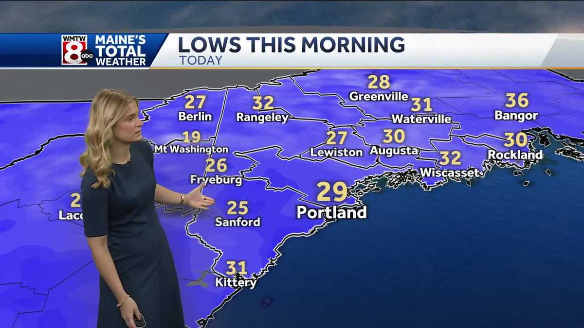 Today's 5AM forecast update