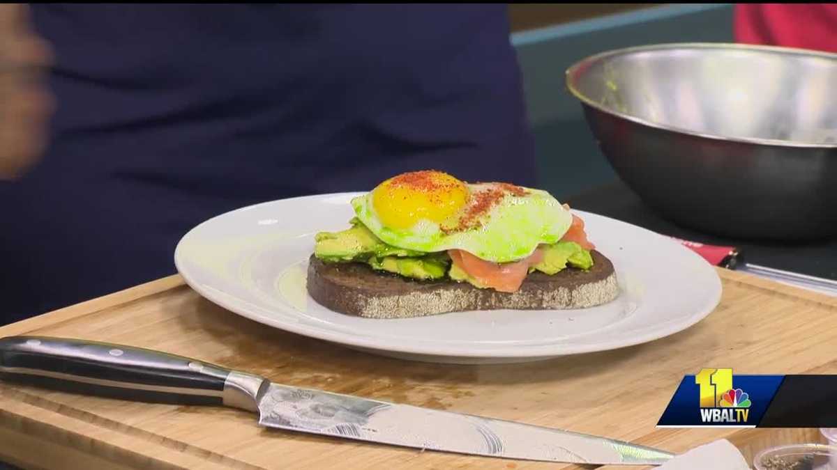 Duck, Duck, Goose makes fried duck egg, salmon, avocado toast
