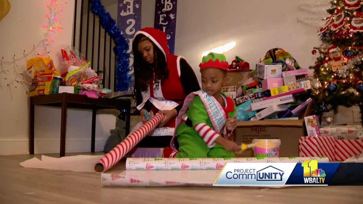 Baltimore teen collects toys, coats for kids in need at Christmas