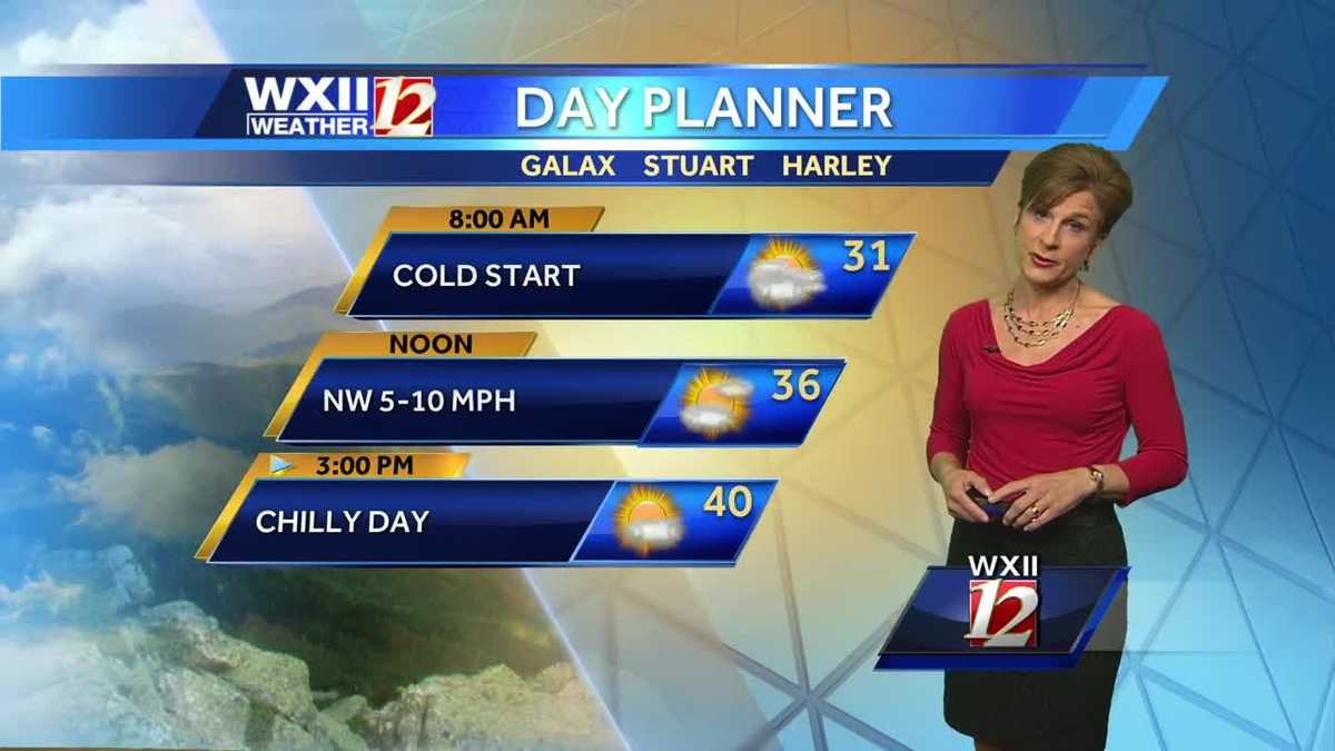 A few wet snowflakes for Friday morning