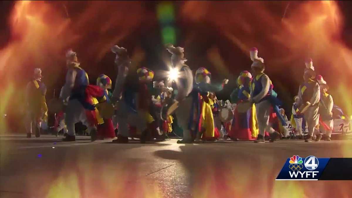 Nigel takes us to the Fire Art Festival at the Olympics