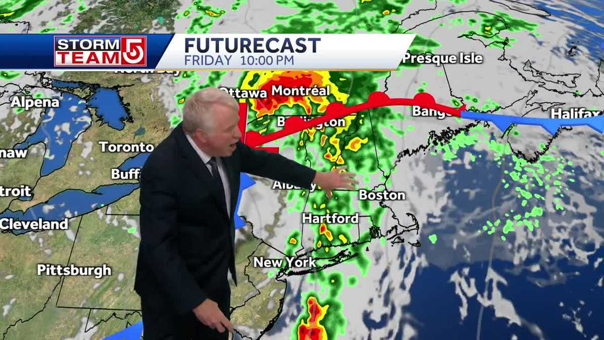 Video: Updated timeline for impact from Debby