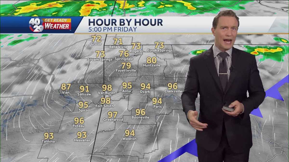 Cold front coming to Arkansas