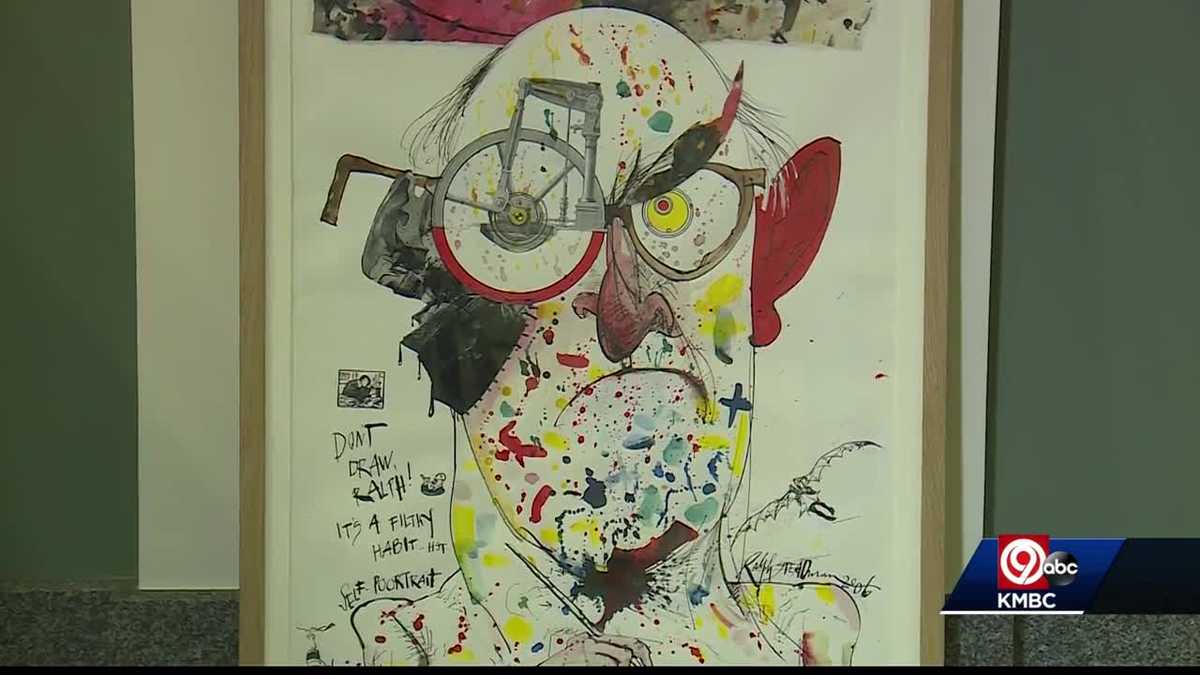 Artist Ralph Steadman's works featured in KC exhibit