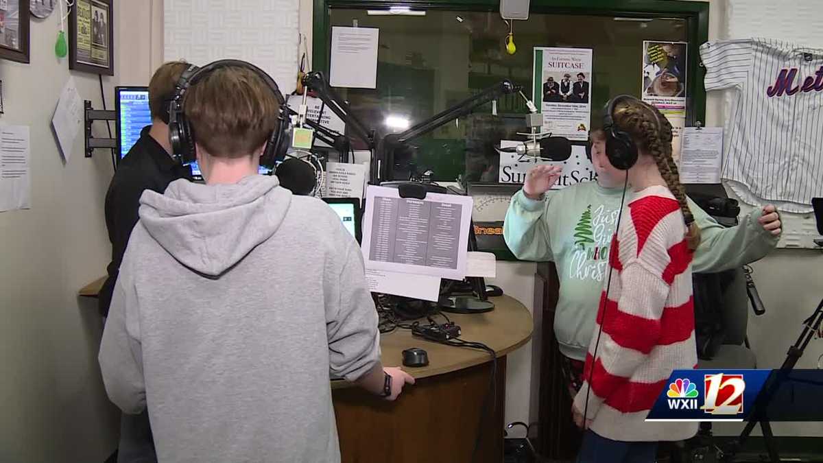 Student-led 24-hour radiothon helps WNC Helene victims