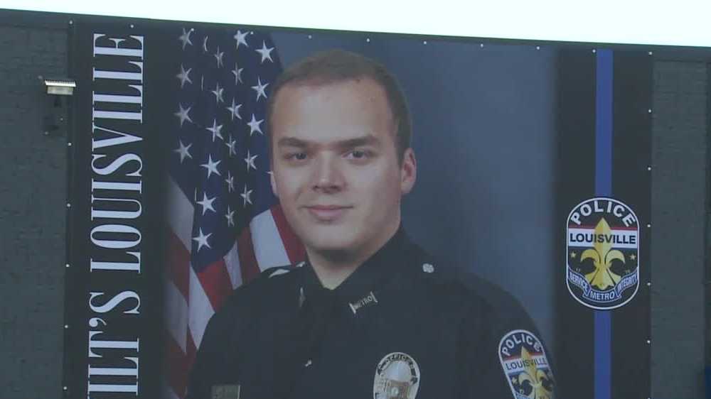 Officer Nick Wilt, injured in bank shooting, getting stronger every day