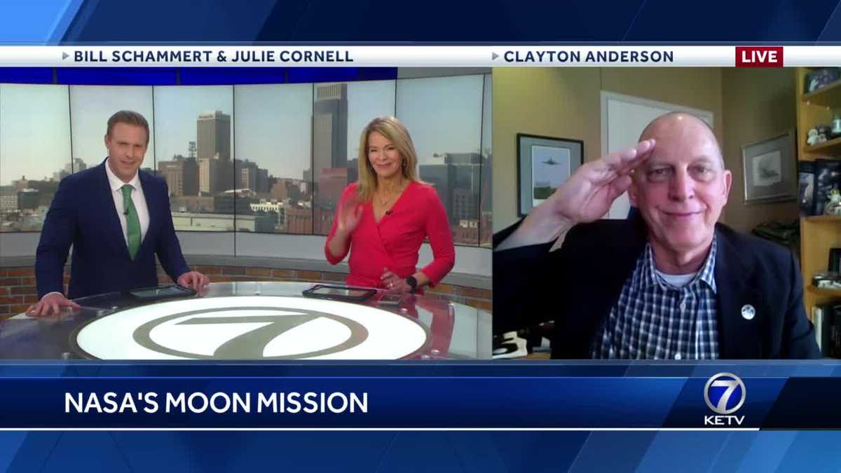 Nebraska astronaut Clayton Anderson talks NASA's new moon mission