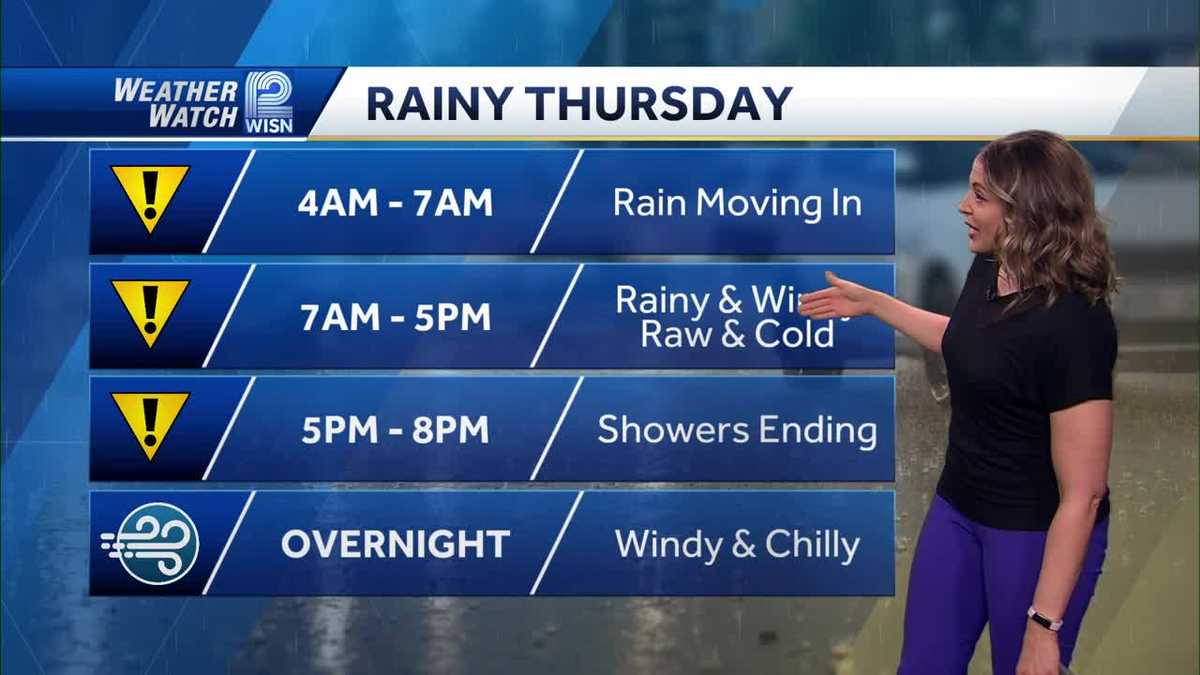 Weather: Nice Wednesday, nasty Thursday