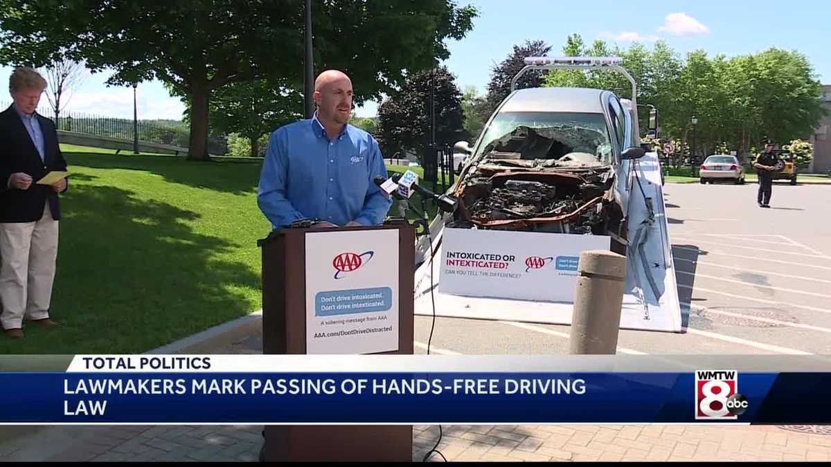 Distracted driving bill becomes law in Maine