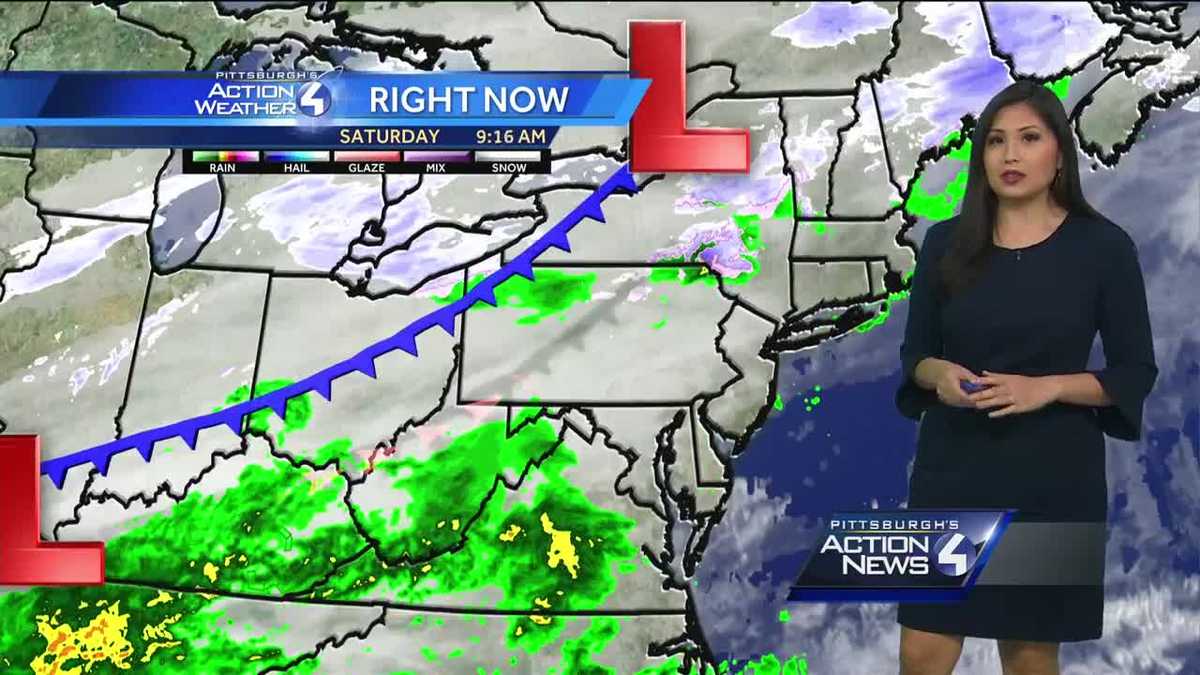 Mild and Wet Weekend