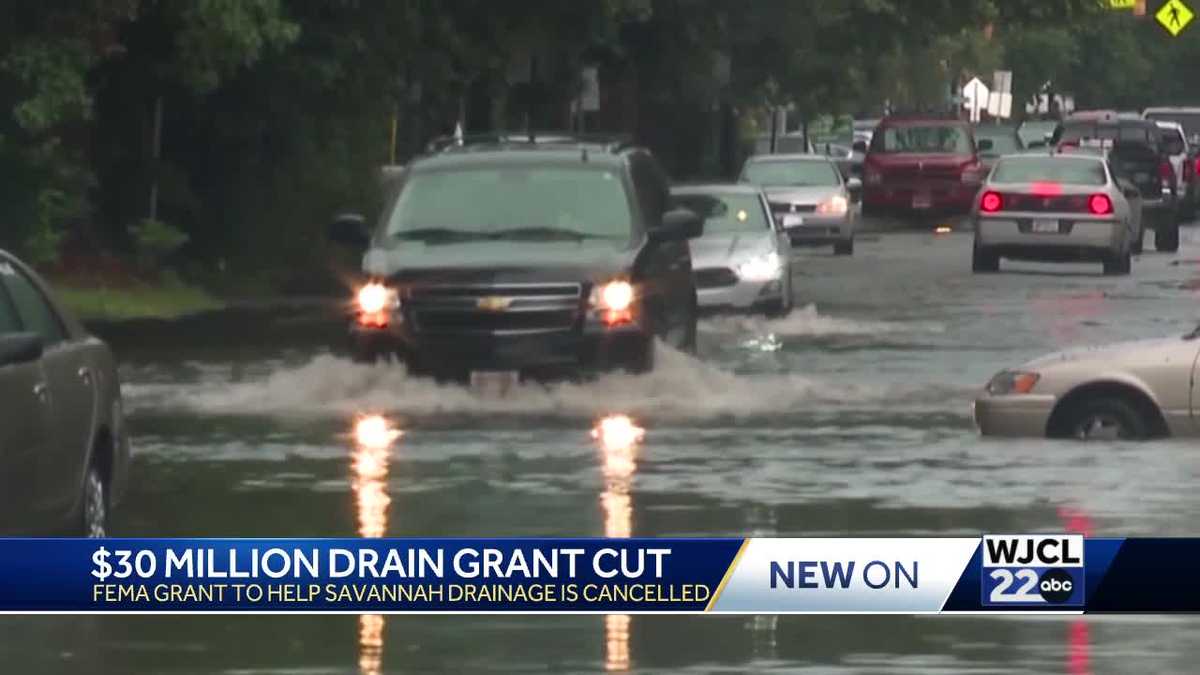 Savannah's $30M flood relief grant pulled by FEMA