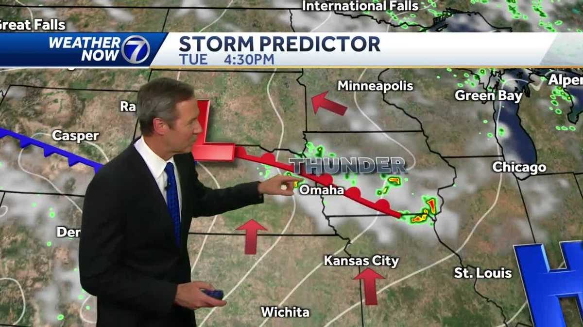 A few storms Tuesday