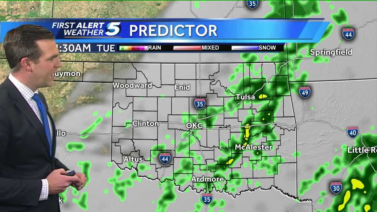 Forecast: Off and on rain continues