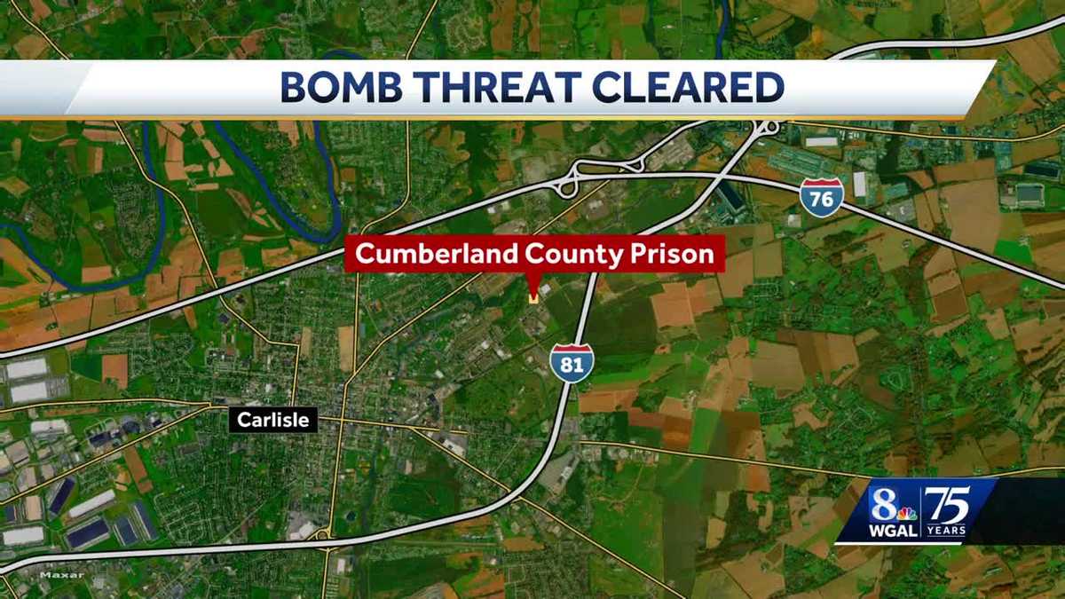 Cumberland County Prison, Pa. deemed safe after bomb threat, officials say