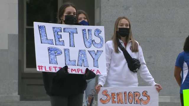 Student-athletes deliver thousands of letters to Newsom as p