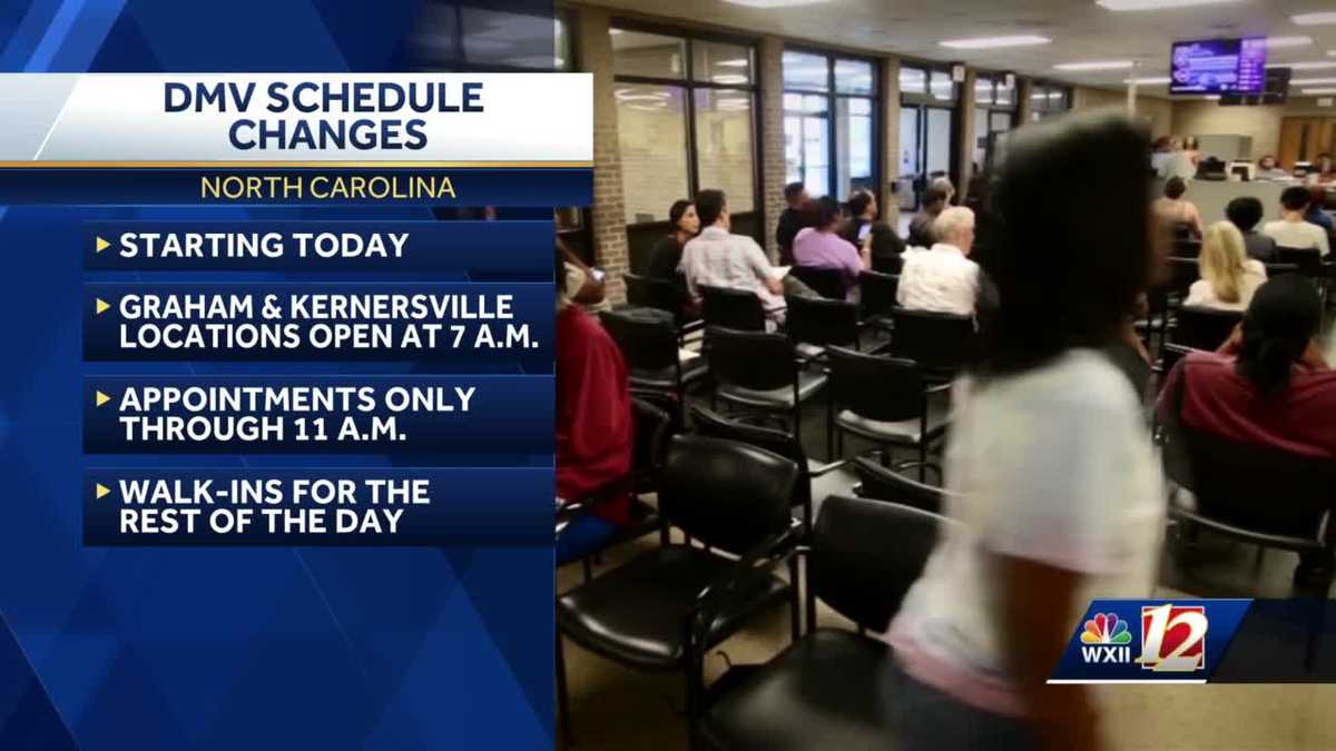 North Carolina DMV changing services, adding new features online