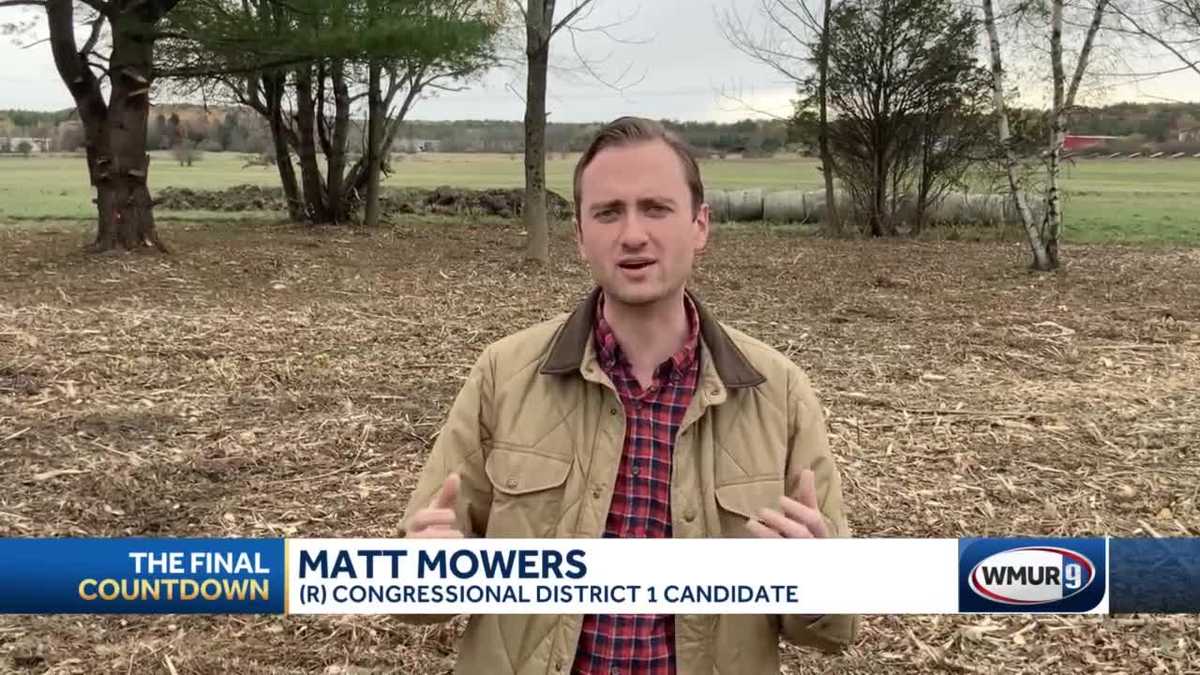 Republican 1st Congressional District candidate Matt Mowers makes his ...