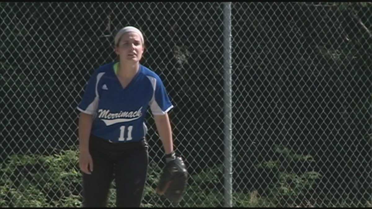 Merrimack softball captain excels on, off court