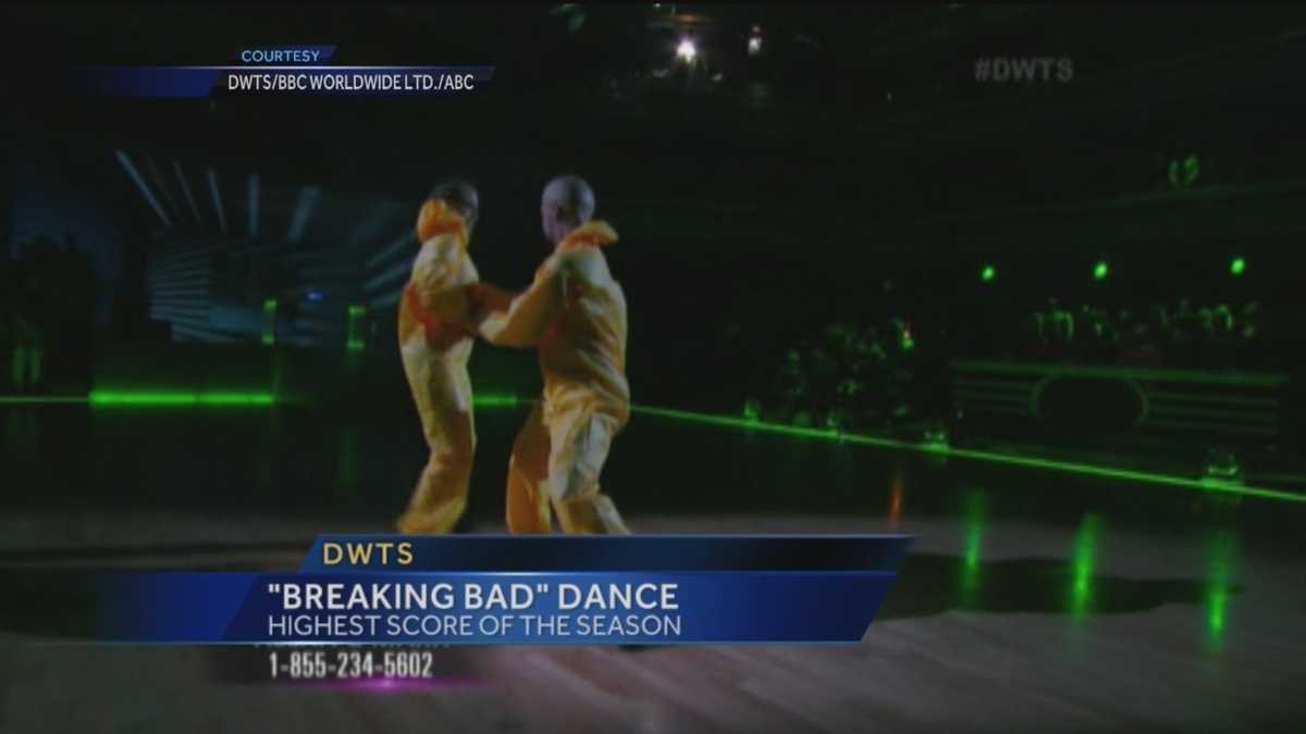 Watch: Pair's 'Breaking Bad'-themed dance on DWTS