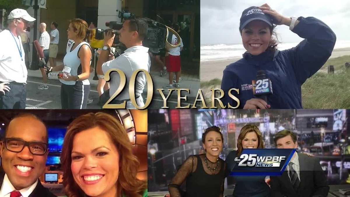 Anchor Felicia Rodriguez celebrates 20 years at WPBF 25.