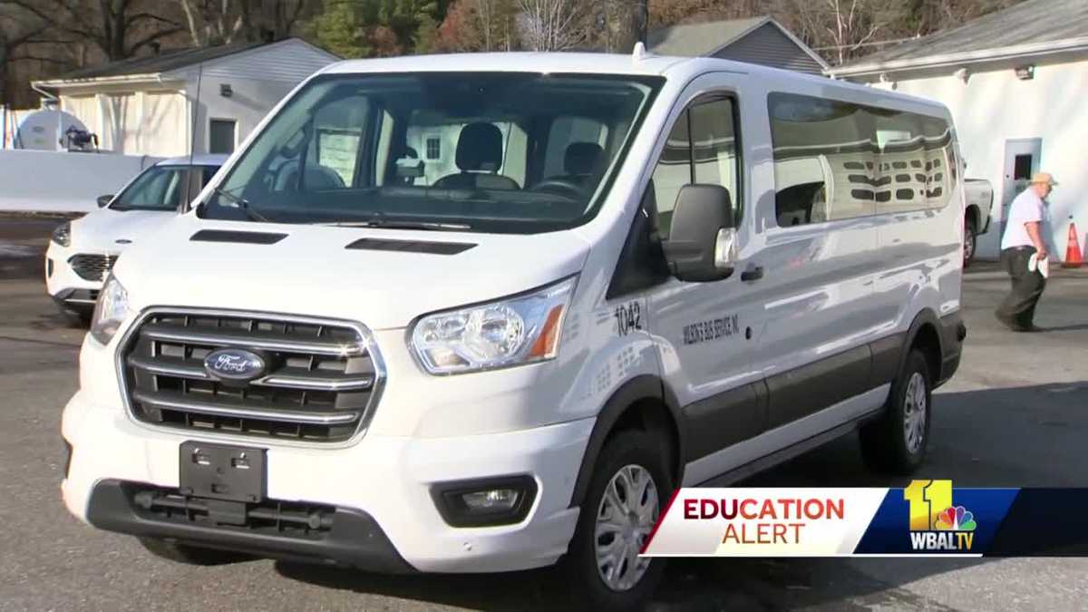 Anne Arundel says passenger vans to help with school bus routes