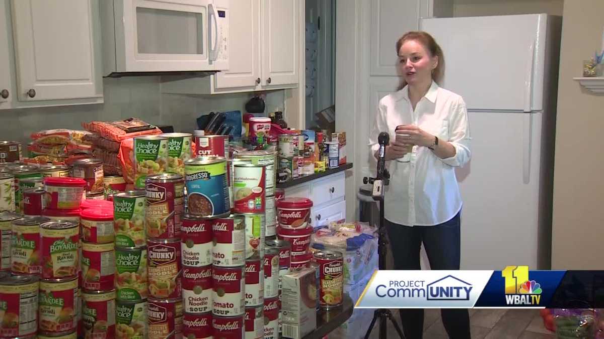 Moms convert unused AirBnB into food pantry during coronavirus pandemic