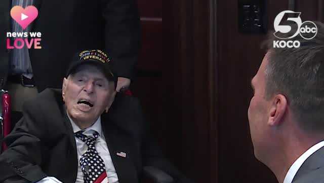 World War II veteran who met with Gov. Stitt dies at age 102