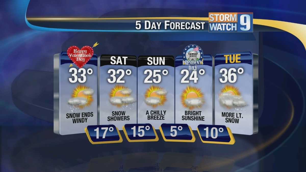 Storm makes for messy Friday morning