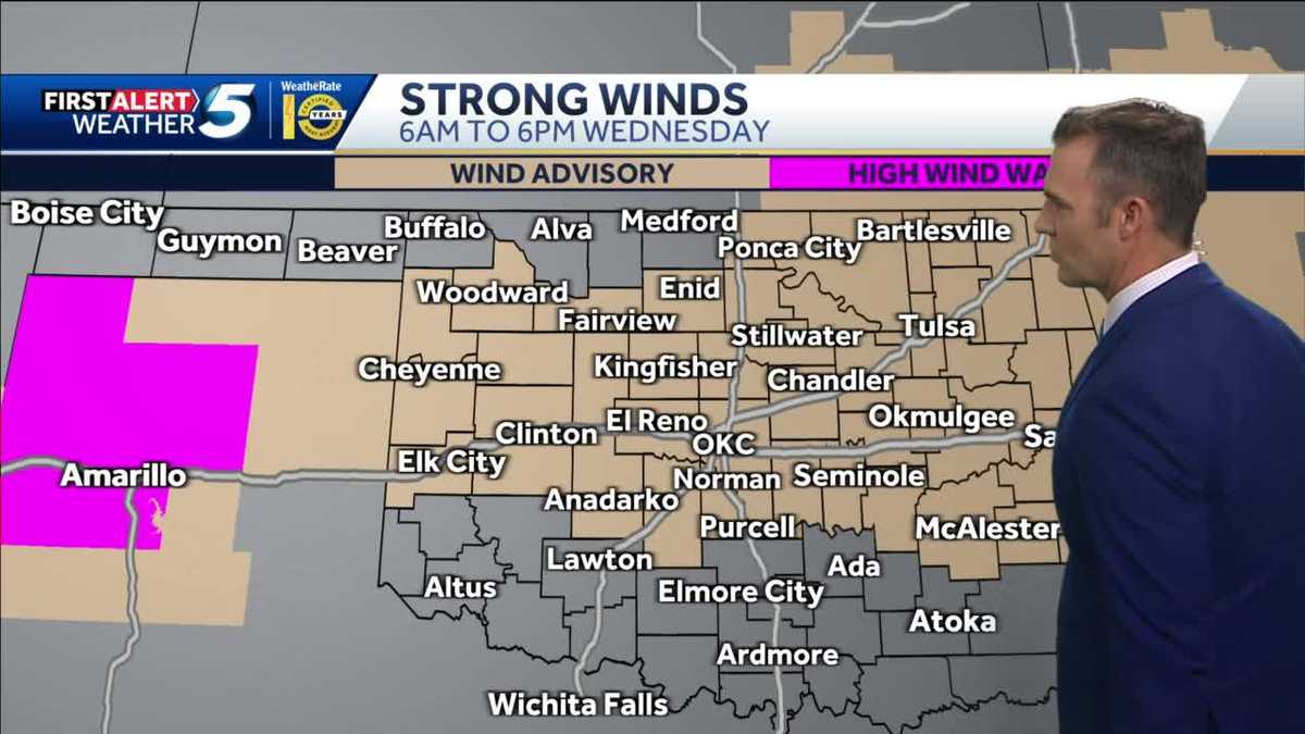 FORECAST: Windy today, but warmer