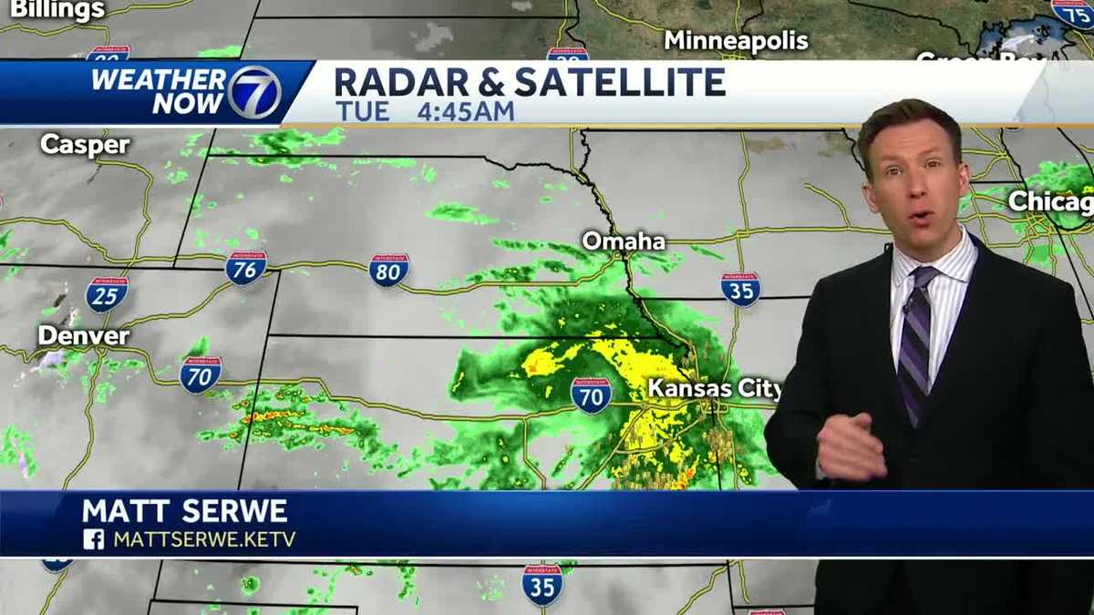 A little drier Tuesday, Flash Flood Watch in effect tomorrow