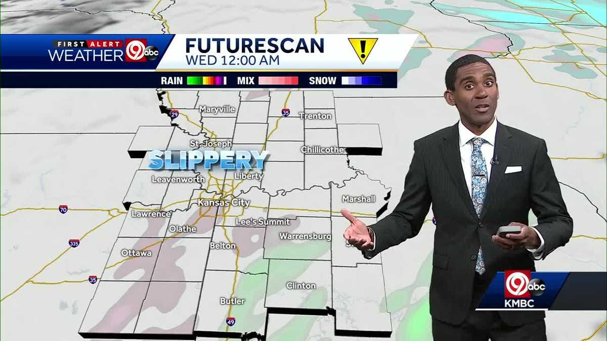 Glazing possible with freezing drizzle