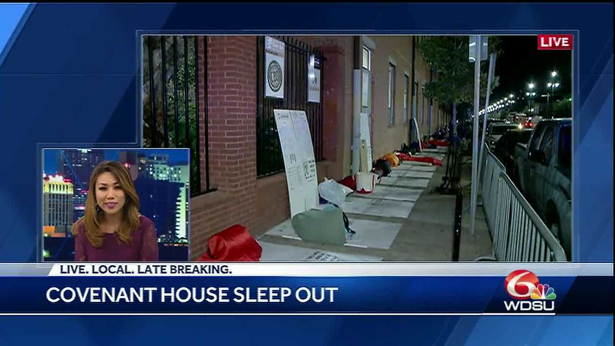 Covenant House Sleep Out in New Orleans shows support for homeless, at ...