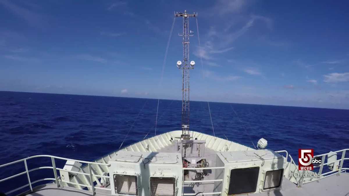 Researching phytoplankton 2,000 miles from shore aboard the R/V Atlantis