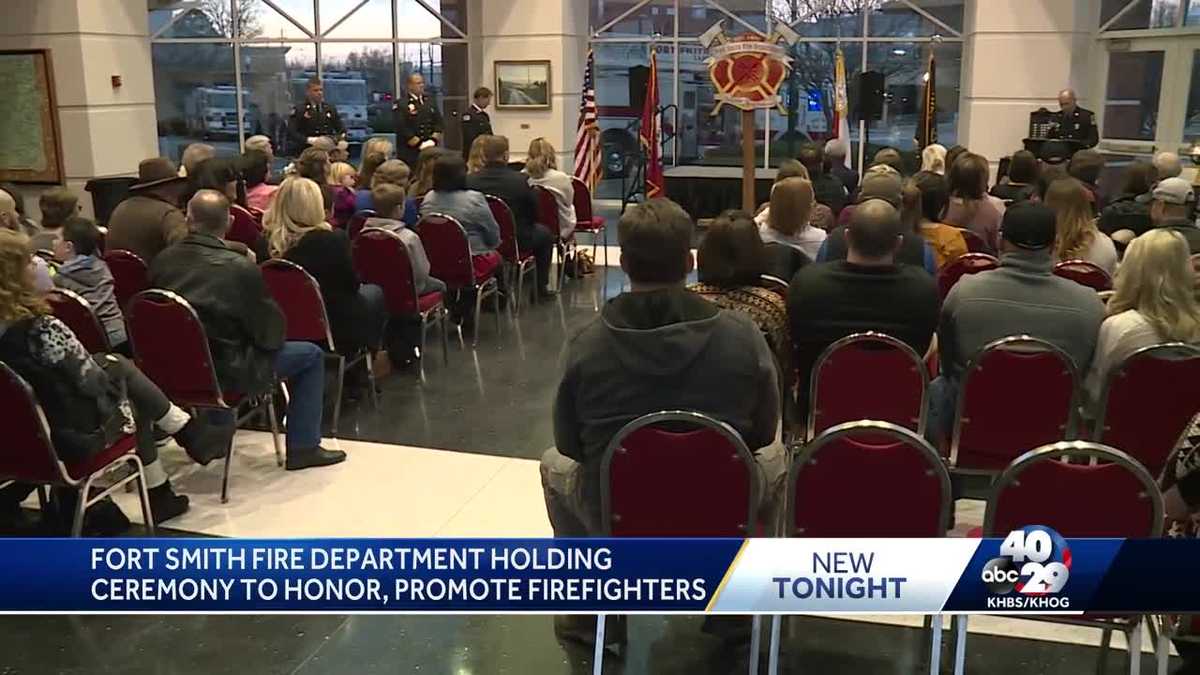 Fort Smith firefighters honored