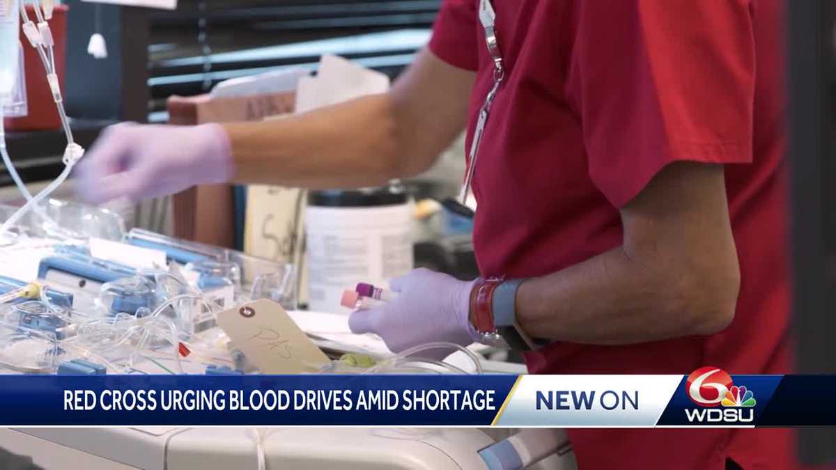 Ochsner blood bank announced there upcoming blood drive for the month ...