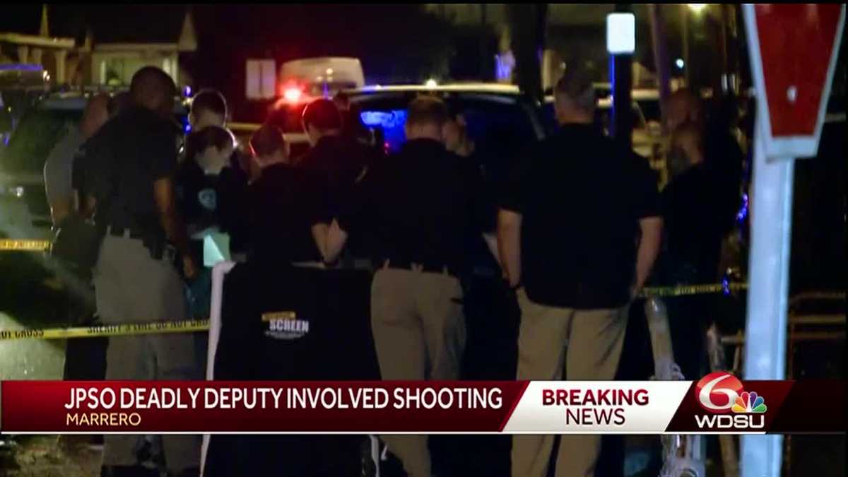 Jefferson Parish Deputy Shoots Kills Man Who Pointed Gun At Him After