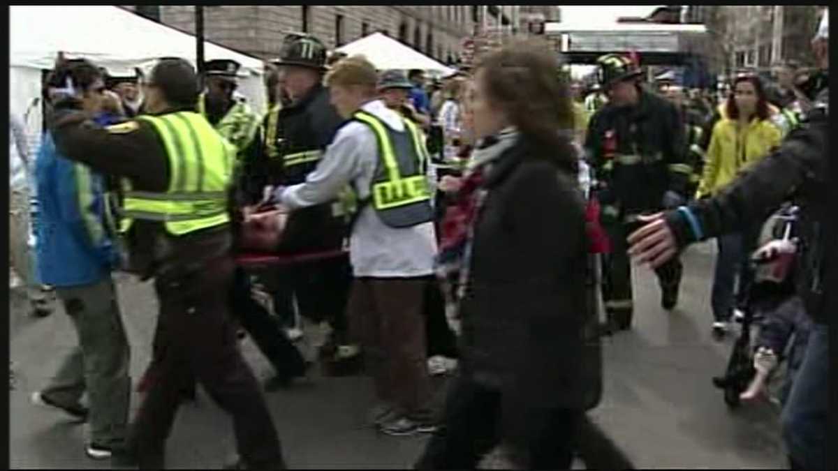 Blasts destroy carnival atmosphere of Marathon Monday