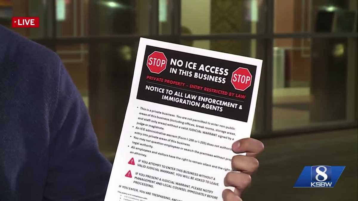 Calif. supervisor offers 'No ICE Access' placards to businesses