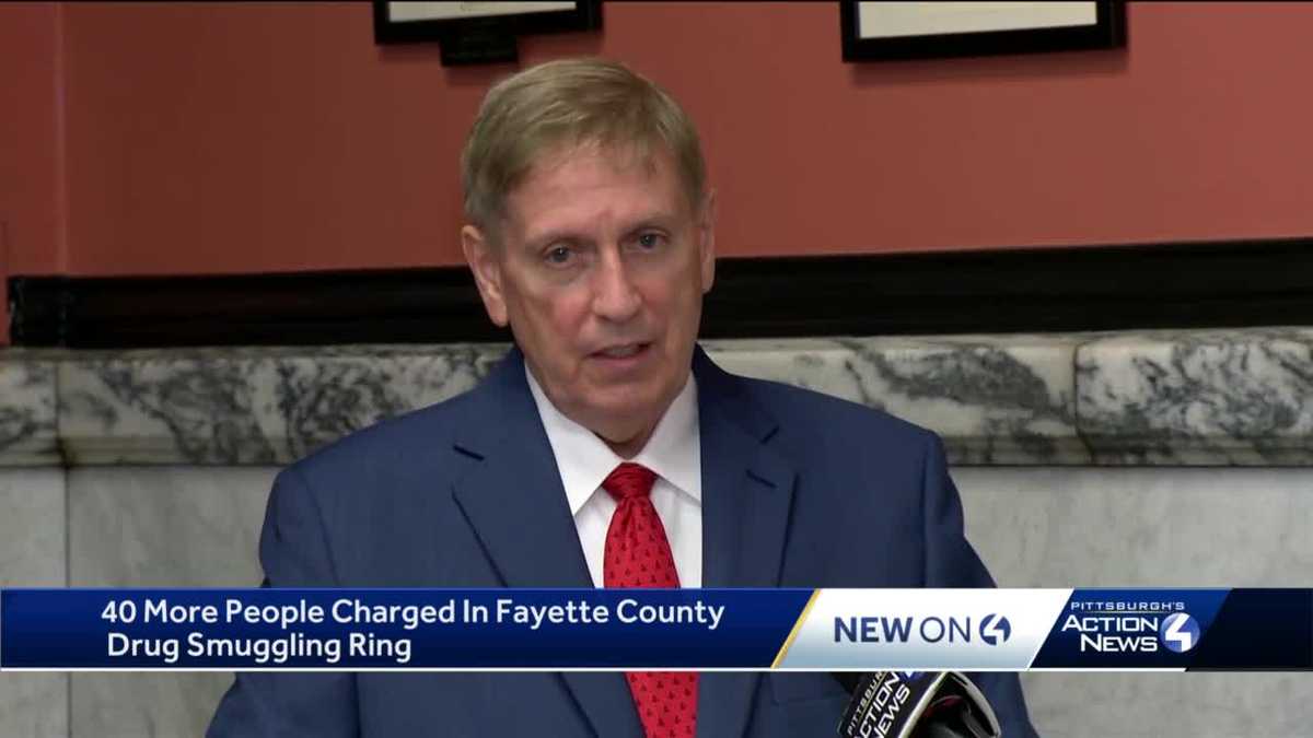 40 More People Charged In Fayette County Drug Smuggling Ring