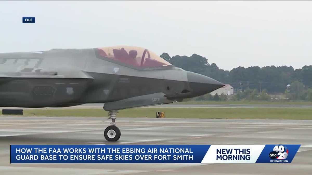 The FAA works to protect airspace during training at Ebbing Air ...
