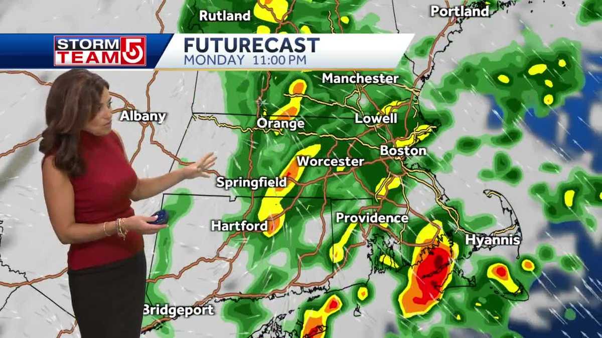 Video: Showers and temps struggle to get to 60s